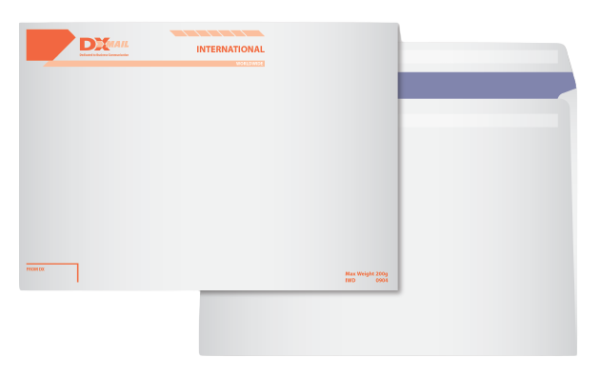DX Global – Prepaid international envelopes – DX Mail